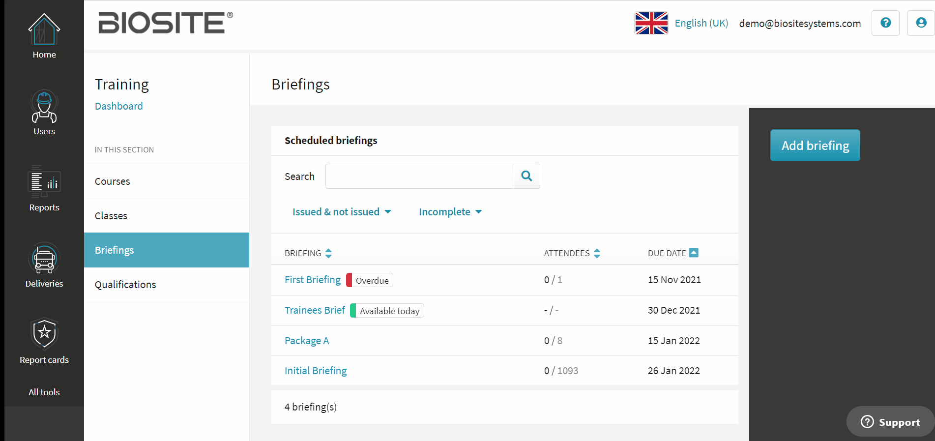 Briefings Biosite Systems briefings-biosite-systems