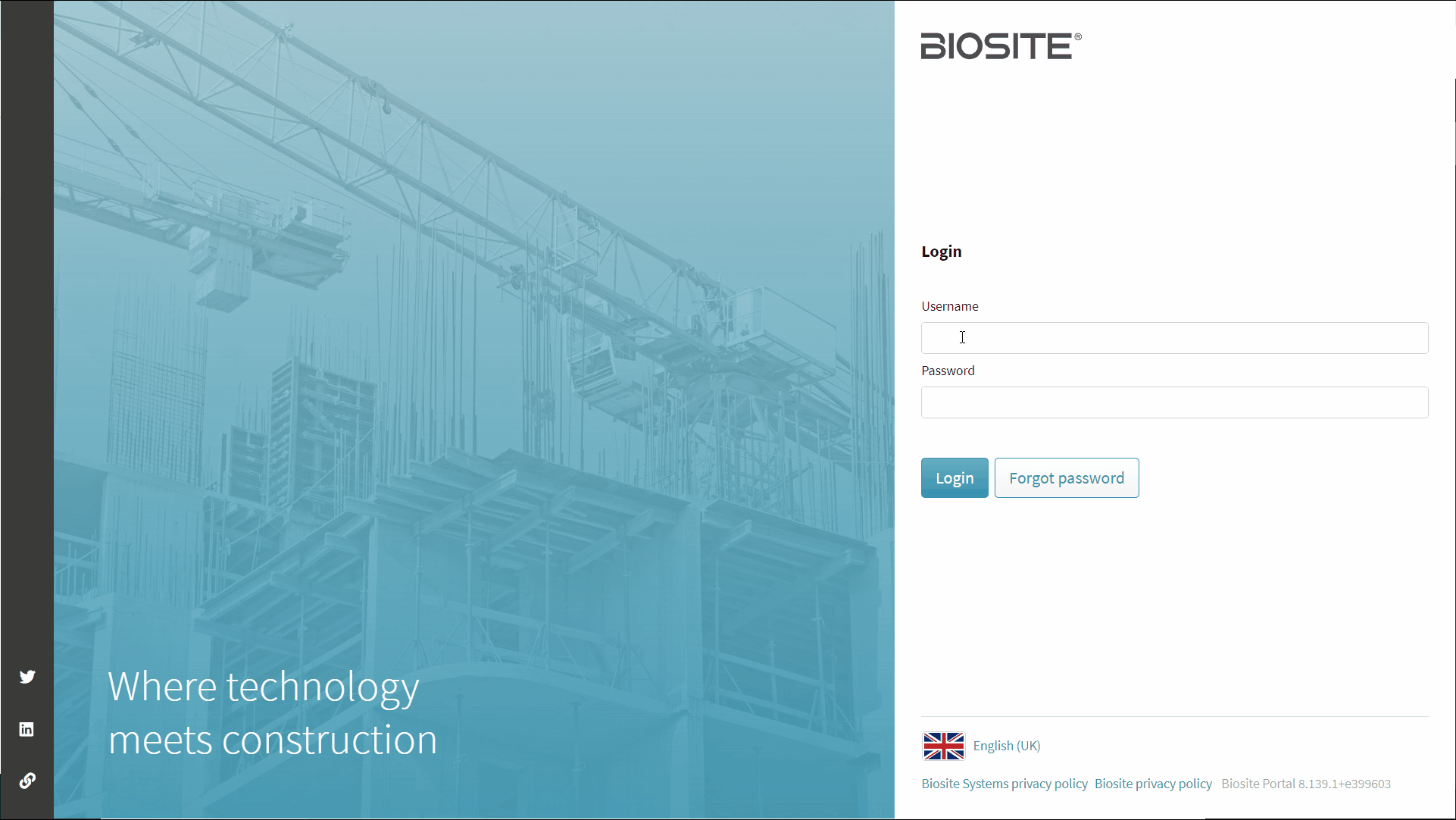 Operative Journey - Invitation email and login – Biosite Systems